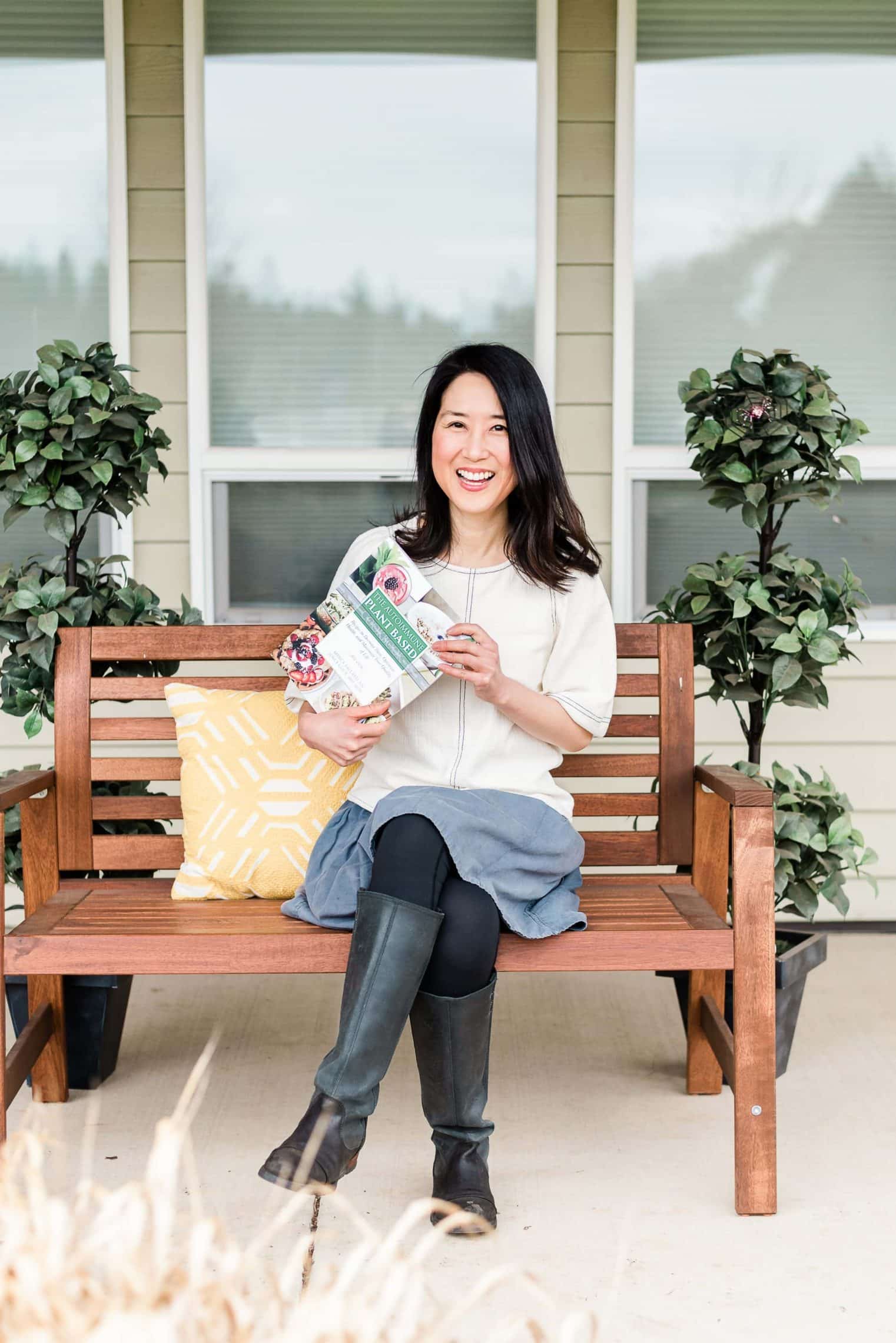 The plant-based doctor & autoimmune disease cookbook author