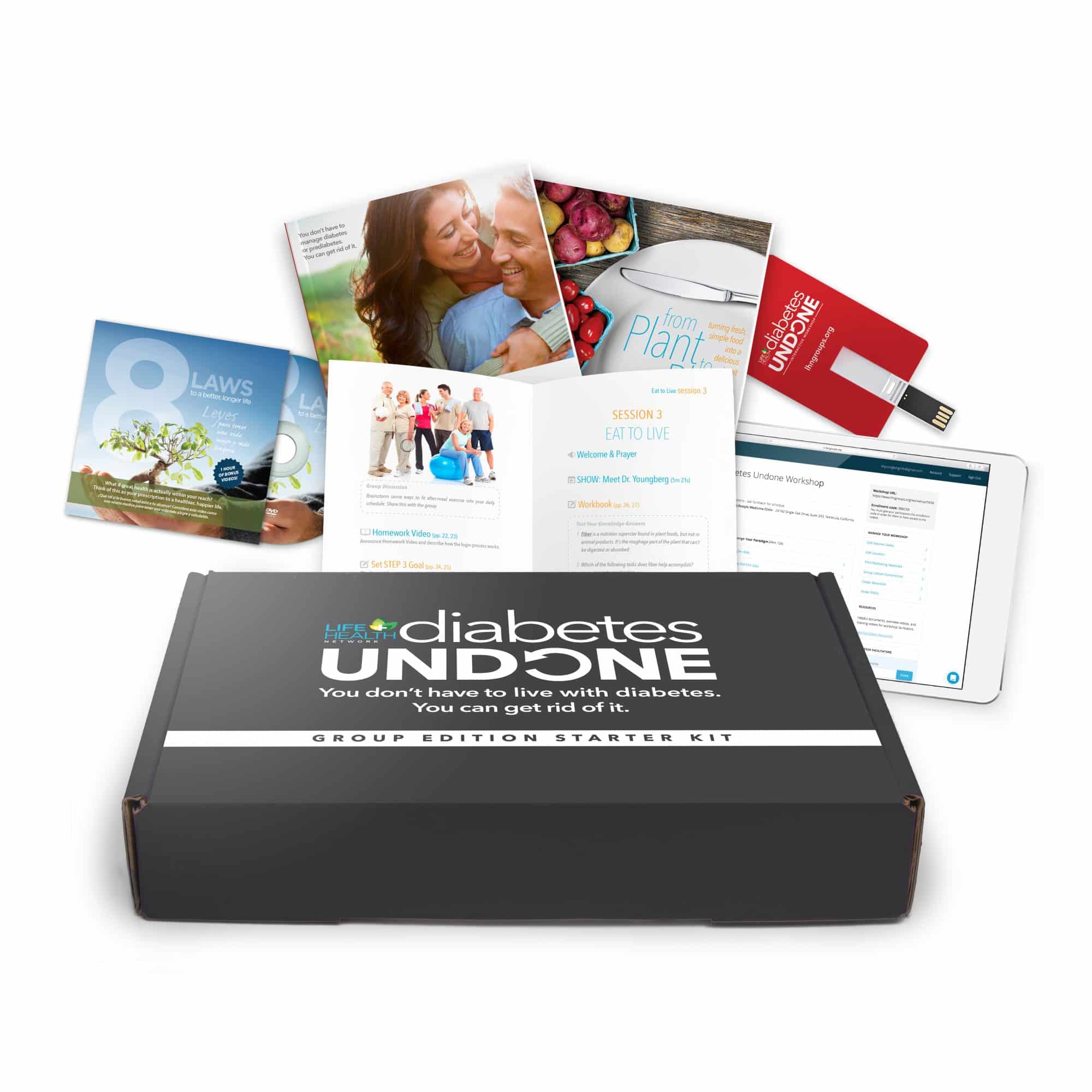 Diabetes Undone Box Set (For Group Workshop Use)